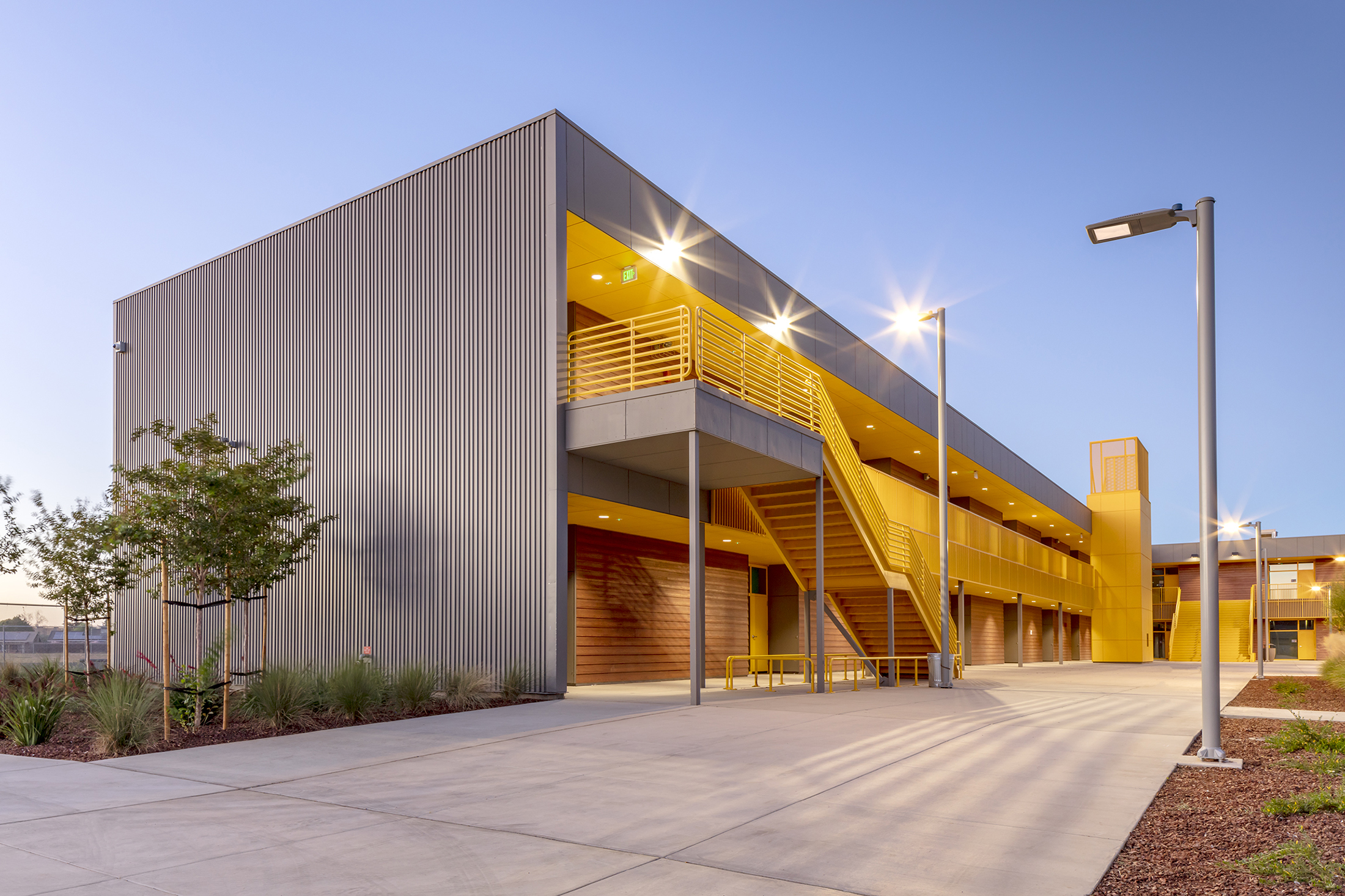 Tokay High School Modular Classroom Building - JL Construction