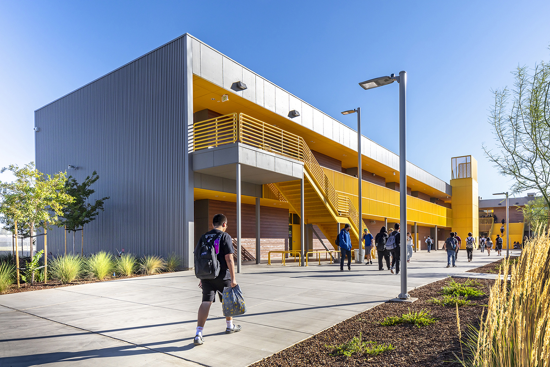 Tokay High School Modular Classroom Building - JL Construction